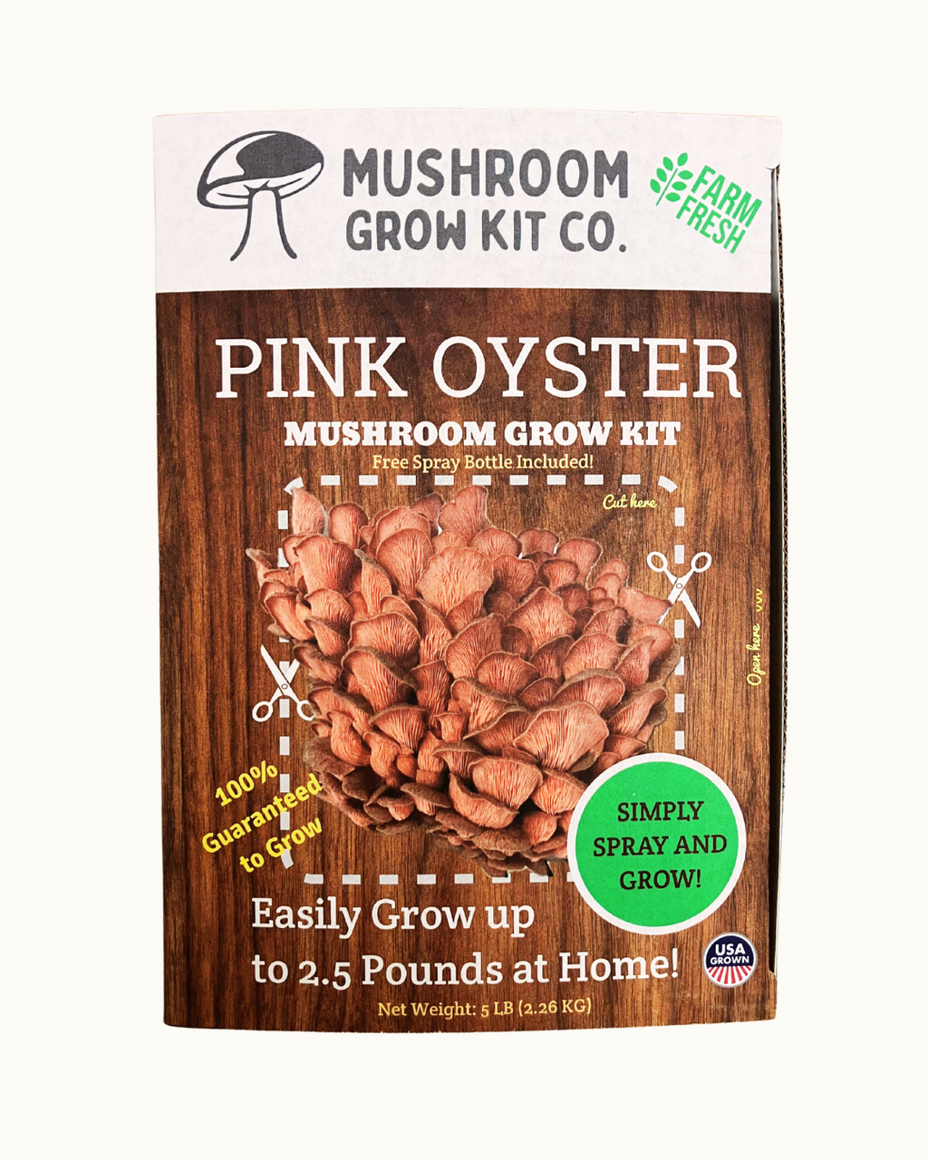 3 Pack - Premium Lion's Mane, Pink, and Blue Oyster Mushroom Growing ...